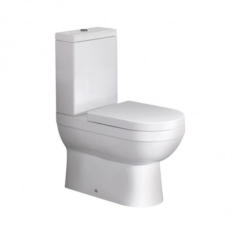 Taza Inodoro Nk Compact S/D Blanco | Barral.com